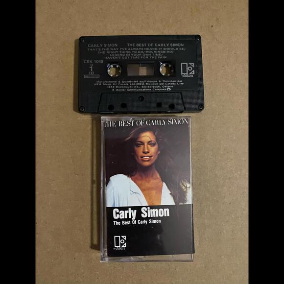 Media | Carly Simon The Best Of Carly Simon Cassette Tape C1 | Poshmark